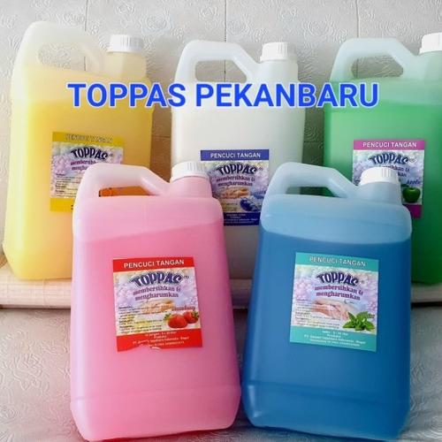 Jual Toppas Handsoap / Sabun Cuci Tangan Ukuran 5L - Kota Pekanbaru ...