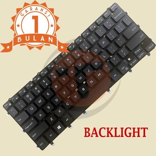 Jual Keyboard Laptop Dell Inspiron 13-7347 13-7348 Backlight - Black ...