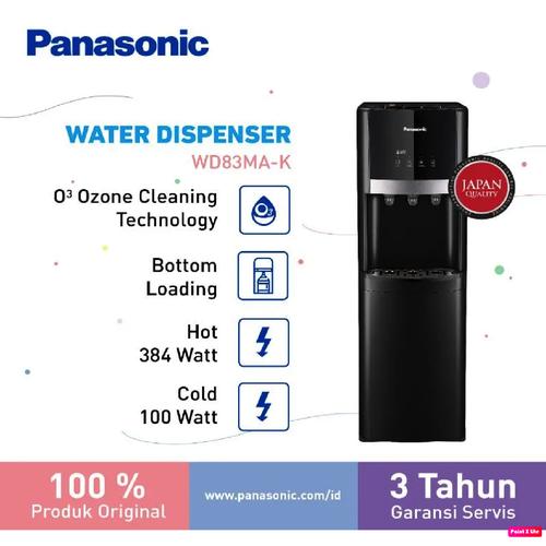 Jual PANASONIC Water Dispenser OZONE CLEANING NY-WDB83MA - Grab Car ...