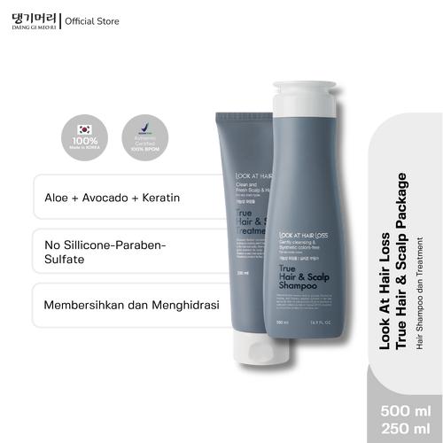 Promo Look at Hair Loss True Hair & Scalp Shampoo 500ml and Treatment ...