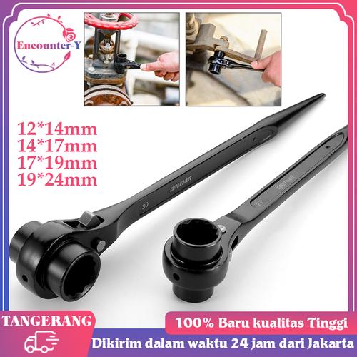 Jual Kunci Ratchet Scaffolding Ratchet Wrench Kunci Skafolding 19 x ...