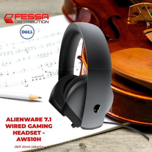 Jual HEADSET ALIENWARE 7.1 WIRED GAMING- AW510H - DARK SIDE OF THE MOON ...