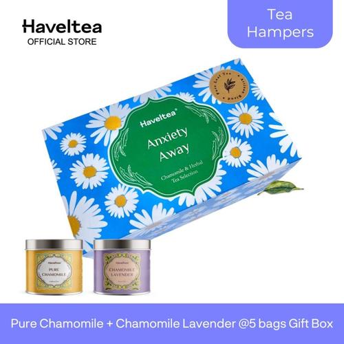 Jual Hampers Tea Anxiety Away - Chamomile Lavender Flower Teh Bunga Duo ...