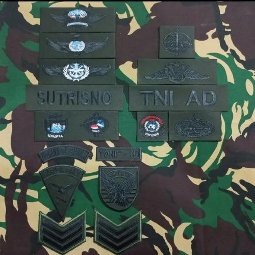 Jual papan nama pdl tni ad - perkeras/mika - Kota Bandung - LST ATRIBUT ARMY | Tokopedia