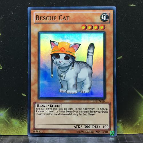 Jual Yugioh Rescue Cat - TU03 super rare - Jakarta Barat - Gembul_shops ...