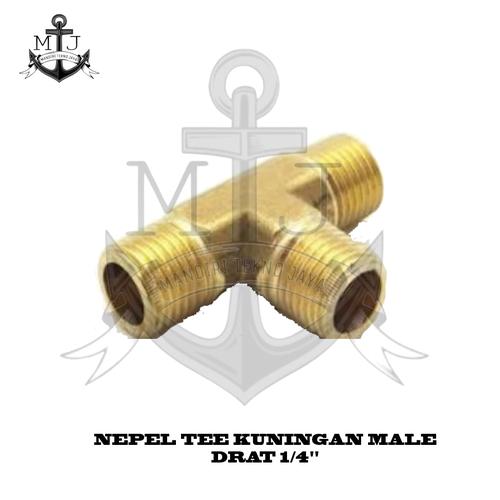 Jual NEPEL TEE KUNINGAN MALE DRAT 1/4" - Jakarta Barat - Mandiri Tekno ...