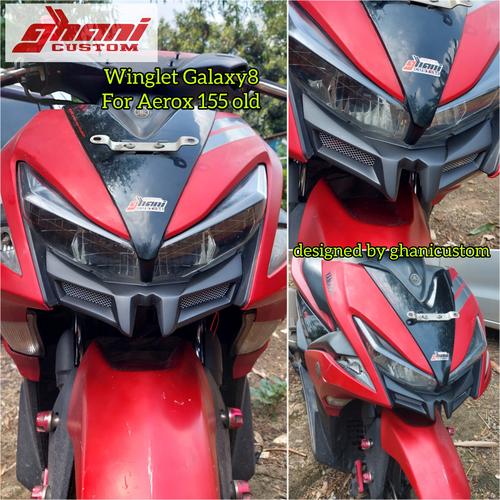 Jual Winglet Galaxy8 Yamaha Aerox old by ghanicustom - Jaring - Kota ...