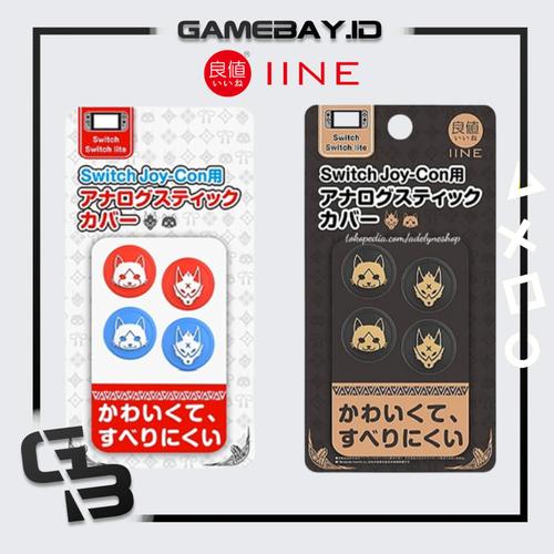 Jual Nintendo Switch IINE Analog Cap / Thumb Grip Joycon Monster Hunter ...