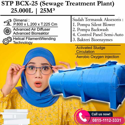 Jual TANGKI STP BIOTECH Biofilter BIO 25000 Liter 25M3 - Jakarta Barat ...