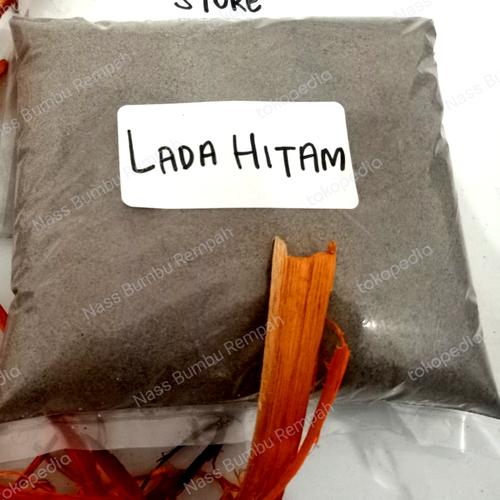 Jual LADA HITAM BUBUK ASLI 1KG / BLACK PEPPER 1000 GRAM / LADA HITAM ...