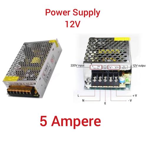 Jual Travo Power Supply Adaptor LED Strip 5A 5 Ampere 5ampere - 5A ...