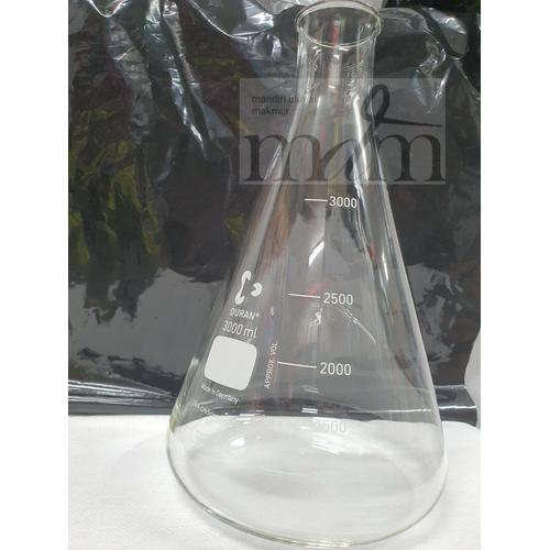 Jual ERLENMEYER 3000 ml DURAN - Kab. Bogor - mandiridamaimakmur | Tokopedia
