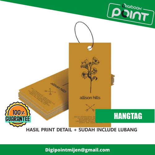 Jual Cetak Hang Tag / Price Tag / Label Harga / Label Baju Custom ...