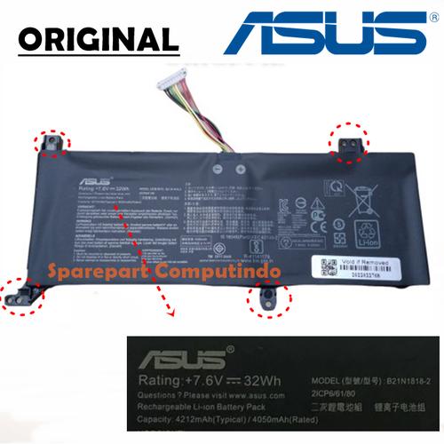Jual Original Battery Baterai Asus VivoBook 14 A412DA A412D A412FL A412F - Jakarta Pusat ...