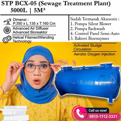 Jual TANGKI STP BIOTECH Biofilter BIO 5000 Liter 5M3 - Jakarta Barat ...