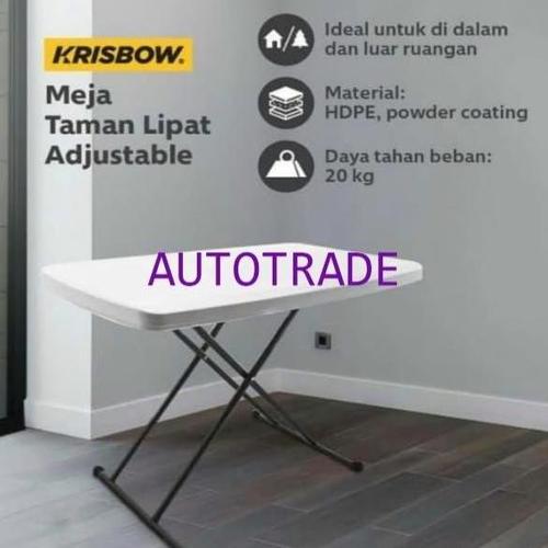 Jual MEJA LIPAT KRISBOW MEJA LIPAT ADJUSTABLE / MEJA LIPAT PRAKTIS ...