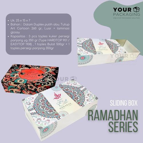 Jual Dus 3 toples / Kemasan Kue Lebaran / Packaging Lebaran Idul Fitri ...
