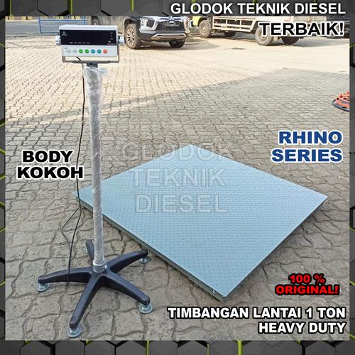 Jual Timbangan Lantai 1 Ton 1000 Kg 1,2 x 1,2 m Rhino Alexa Heavy Duty ORI - Kota Tangerang ...