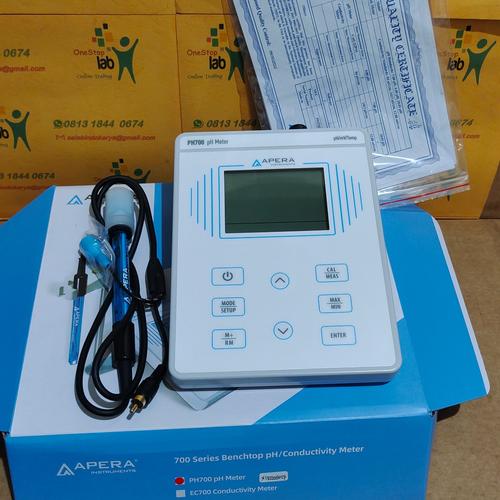 Jual APERA Benchtop pH Meter PH 700 Setara Eutech PH700 pH meter meja - Kab. Bekasi - OneStop ...