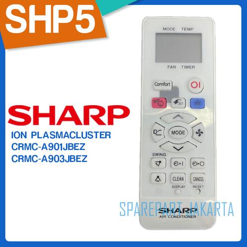 Jual Remote AC Sharp ION PLASMACLUSTER CRMC-A901JBEZ SHP5 - Kab ...