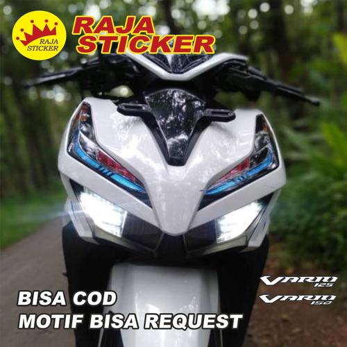 Jual sticker alis vario 125 / 150 cc new 2018 keatas hanya alis saja ...