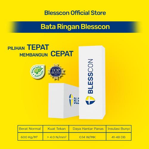 Jual BATA RINGAN/HEBEL BLESSCON SNI FREE SEMEN MORTAR - AREA SOLO - Tebal 10cm, Surakarta - Kota ...