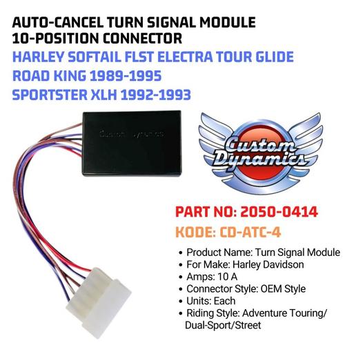 Jual CUSTOM DYNAMICS AUTO-CANCEL TURN SIGNAL MODULE 10-POSITION 2050 ...