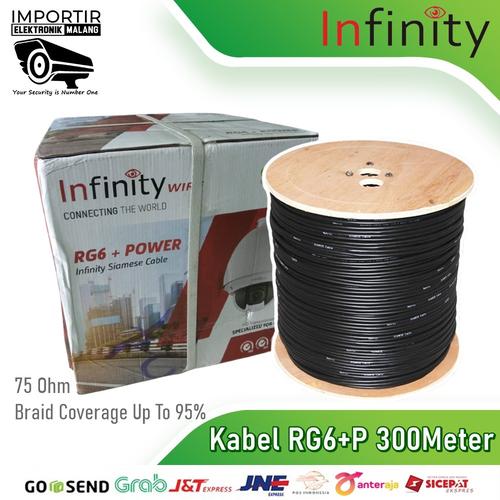 Jual Kabel CCTV Coaxial INFINITY RG6+Power 300m - Kota Malang - CCTV ...