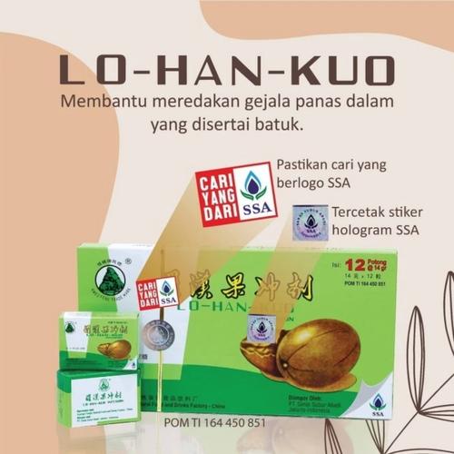 Jual Lo Han Ko Infusion SSA (isi 12 Kotak Kecil) - Kota Medan - Mula ...