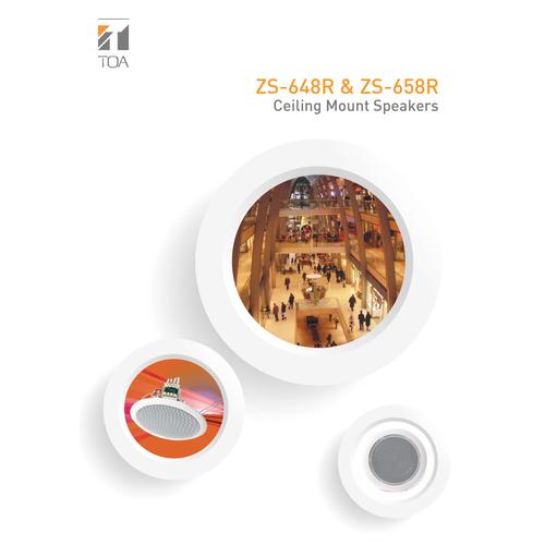 Jual Speaker Plafon Ceiling TOA ZS-658R Ceiling Speaker - Kota Bogor ...