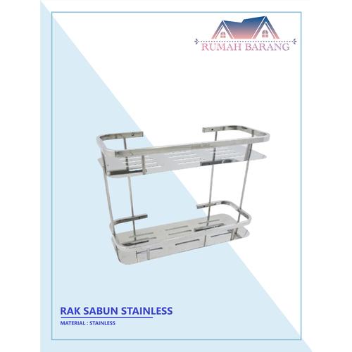 Jual Rak Sabun Kotak Rak Kamar Mandi Stainless Rak Kamar Mandi 2 ...