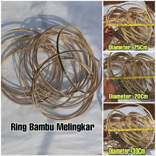 Jual Bambu Melingkar Serbaguna Ring Wengkuan Turus Ajir Penyangga ...