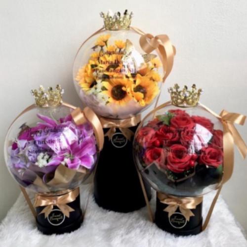 Jual Premium Eternal Balloon / BALON BOX / Buket balon / flower in ...