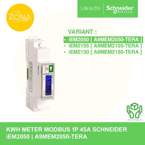 Jual KWH METER DIGITAL SCHNEIDER 1 PHASE MODBUS 45A iEM2050 A9MEM2050-TERA - Jakarta Pusat ...