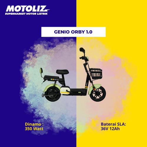 Jual GENIO ORBY 1.0 SEPEDA LISTRIK GEJAYAN JOGJA EBIKE ELECTRIC BIKE ...
