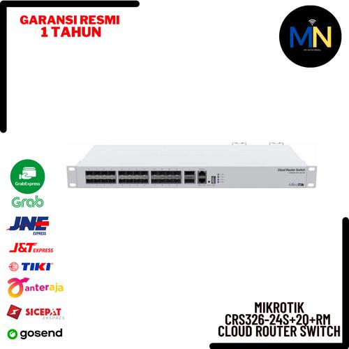 Jual Mikrotik CRS326-24S+2Q+RM Cloud Router Switch - Jakarta Pusat - My ...