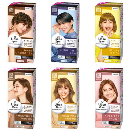 Jual Liese Creamy Bubble Hair Color - midnight ash - Kab. Tangerang ...