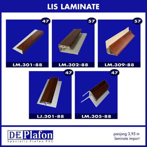 Jual De Plafon - LIS PVC / LIST PVC LAMINATE IMPORT PINGGIR SIKU ...