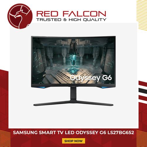 Promo Monitor Samsung Smart TV LED Odyssey G6 LS27BG652 Curved WQHD 27 ...