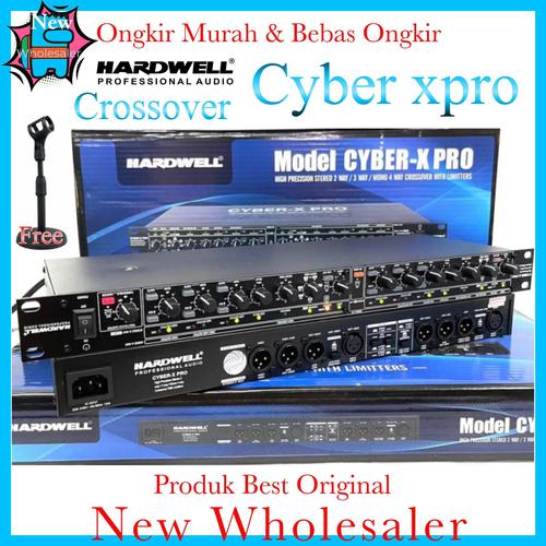 Jual Audio Crossover Hardwell Cyber Xpro 4way 2 stereo Original Resmi ...