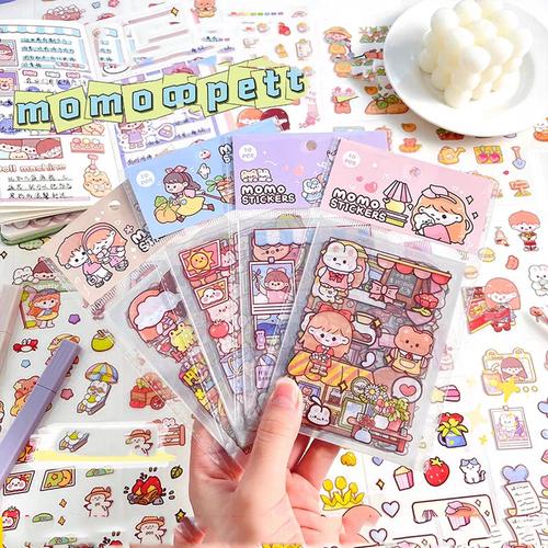 Jual STIKER AESTHETIC MOMO 10PCS MOTIF / STICKER AESTHETIC / STIKER ...