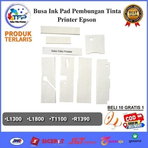 Jual Busa Ink Pad Pembungan Tinta Printer Epson L1300 L1800 T1100 R1390 ...