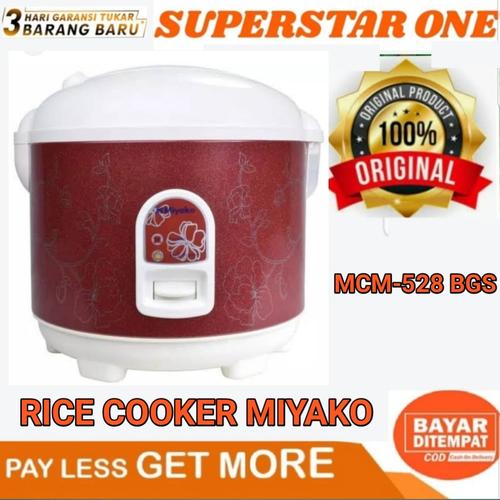 Jual Miyako Rice Cooker MCM -528 BGS MCM 528 BGS Rice Cooker - Kab ...