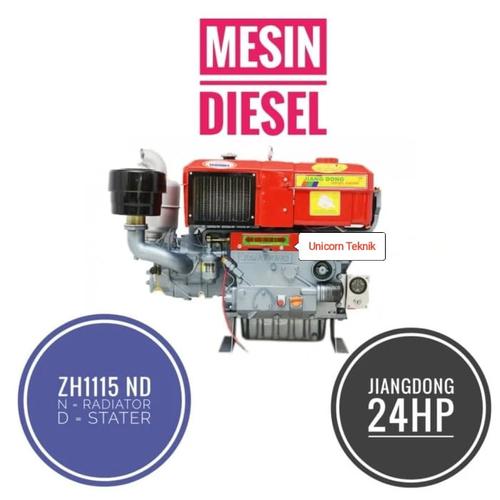Jual MESIN DIESEL ZH1115ND RADIATOR STARTER JIANGDONG - Jakarta Barat ...
