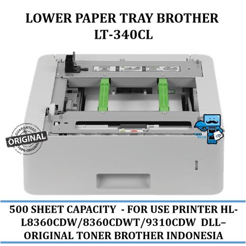 Jual Lower Paper Tray Brother LT-340CL Optional 500 Sheet - Original ...