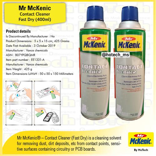 Jual Mr McKenic | Contact Cleaner 400ml | EE1331-A - Jakarta Barat ...