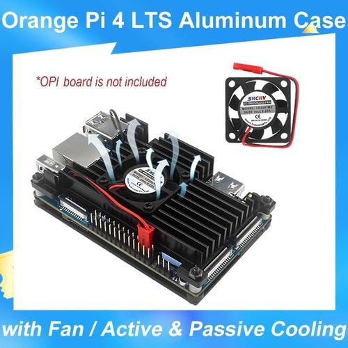 Jual Metal CASE - Orange Pi 4 LTS (with Cooling Fan) - Jakarta Timur ...