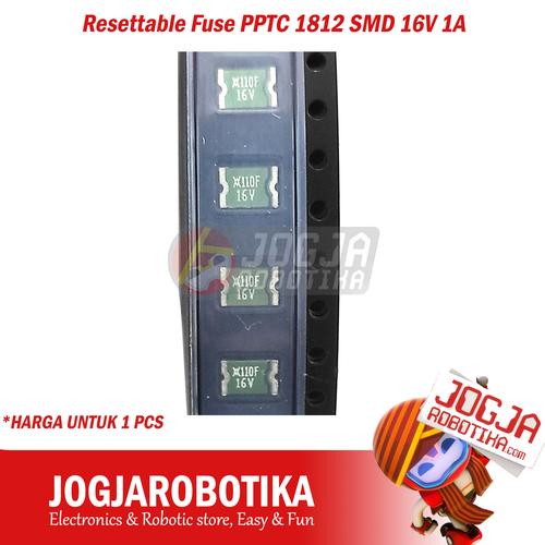 Jual Resettable Fuse PPTC 1812 SMD 16V 1A - Kab. Sleman - Jogjarobotika ...