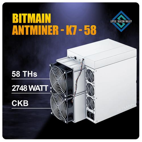 Jual Bitmain Antminer K7 58 TH Nervos Miner CKB Eaglesong Asic Mining ...
