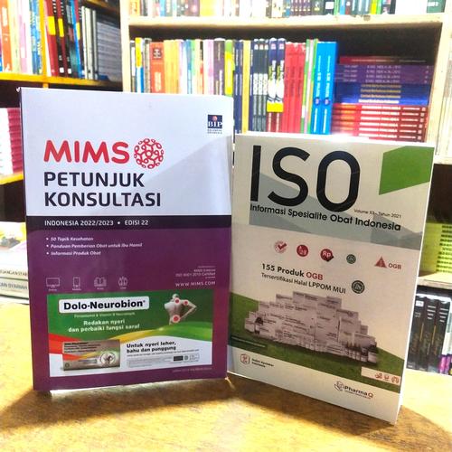 Jual BUKU PAKET FARMASI MIMS DAN ISO OBAT TERLARIS - ISO HITAM PUTIH ...